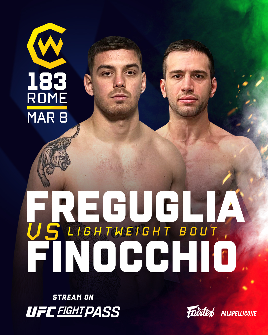 Luca Finocchio vs. Alessio Freguglia - Cage Warriors 183 - Gittins vs ...