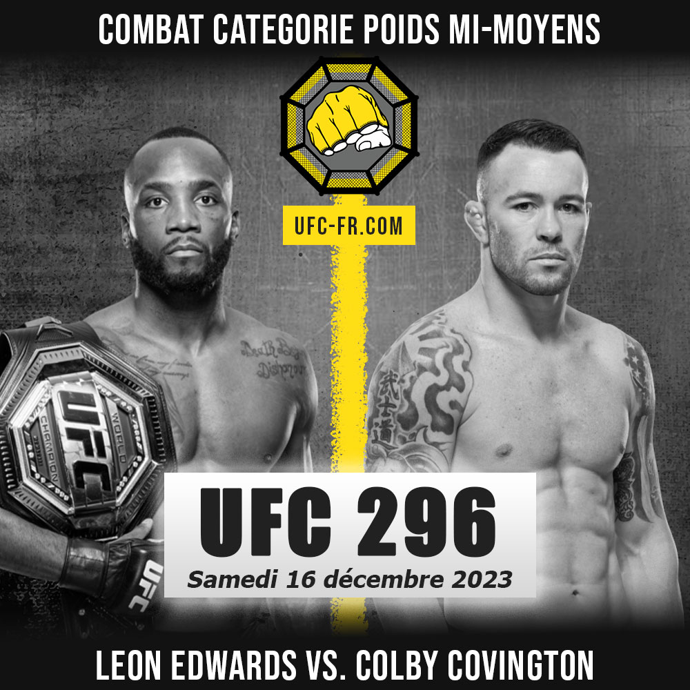 UFC 296 - EDWARDS VS. COVINGTON - UFC Fans