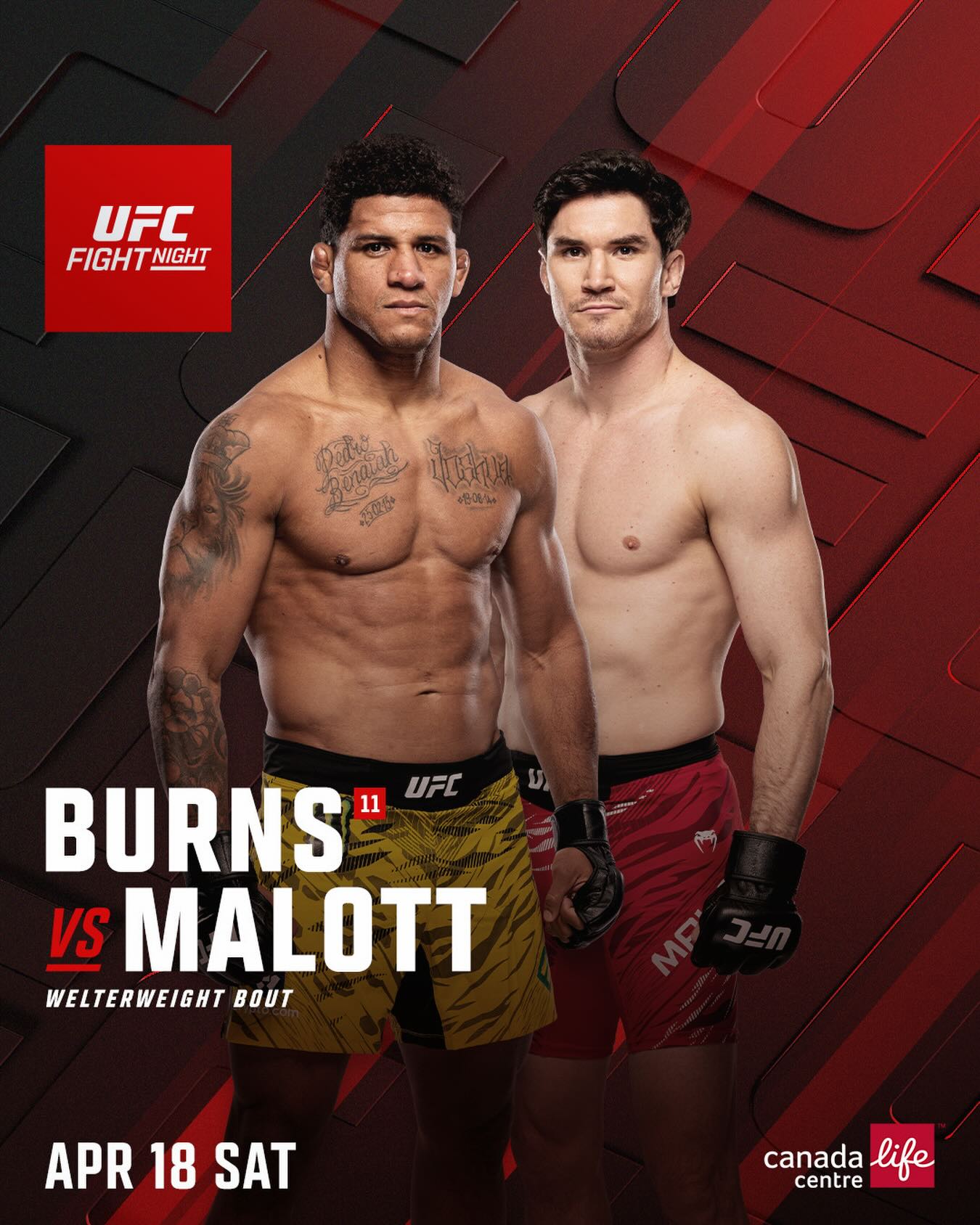 UFC FIGHT NIGHT 273 - BURNS VS. MALOTT - UFC Fans