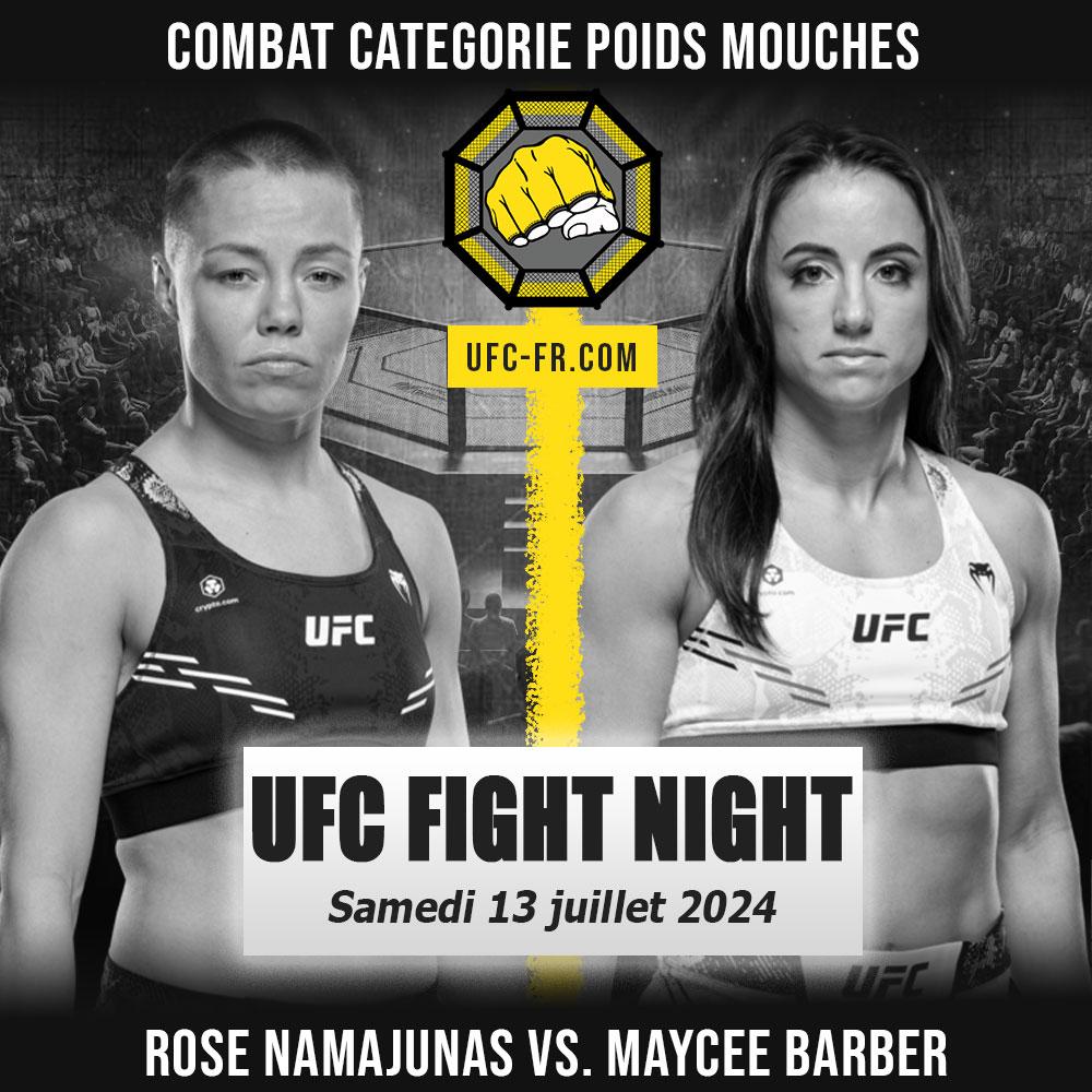 UFC FIGHT NIGHT - NAMAJUNAS VS. BARBER - UFC Fans