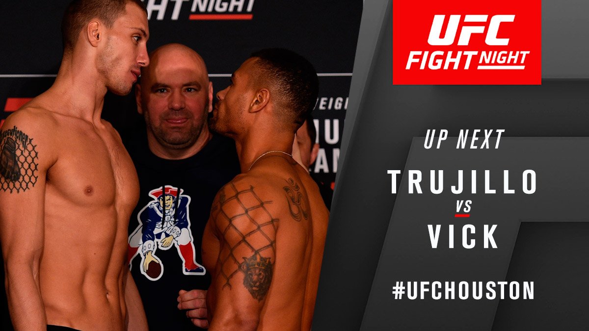 Ufc Fight Night 104 Abel Trujillo Contre James Vick Ufc Fans
