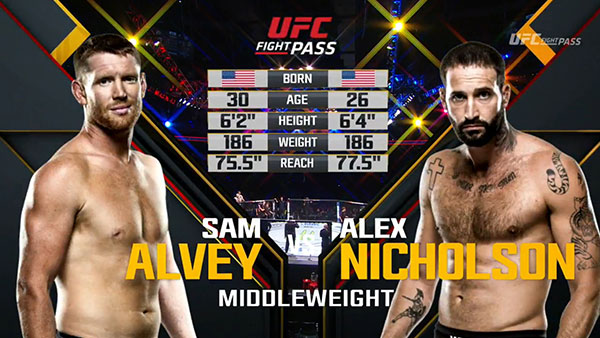 UFC Fight Night 98 - Sam Alvey contre Alex Nicholson - UFC Fans