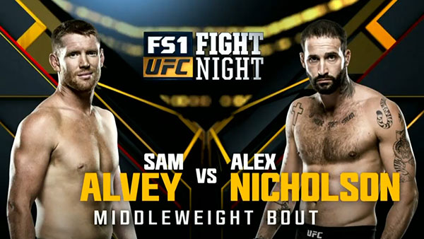 UFC Fight Night 98 - Sam Alvey contre Alex Nicholson - UFC Fans